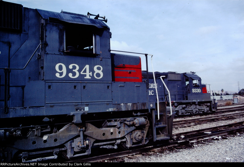 SP 9348 and 9330 await next assignments.